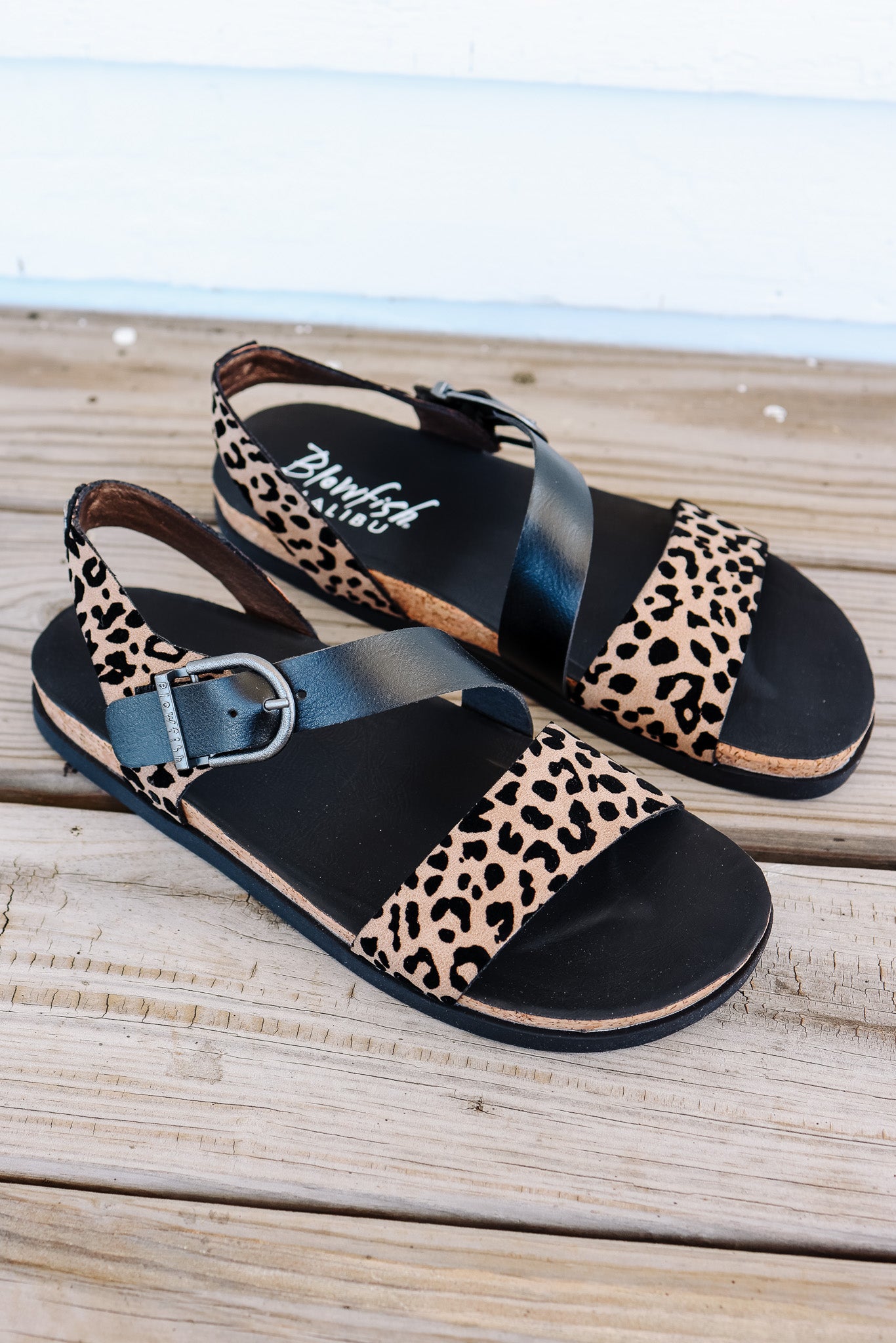 Lance Strappy Sandals - Leopard – Aiden & Oak