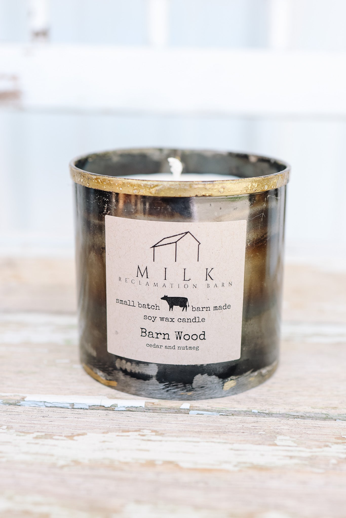 Rustic Barn Metal Candle - Barn Wood 10 oz – Aiden & Oak