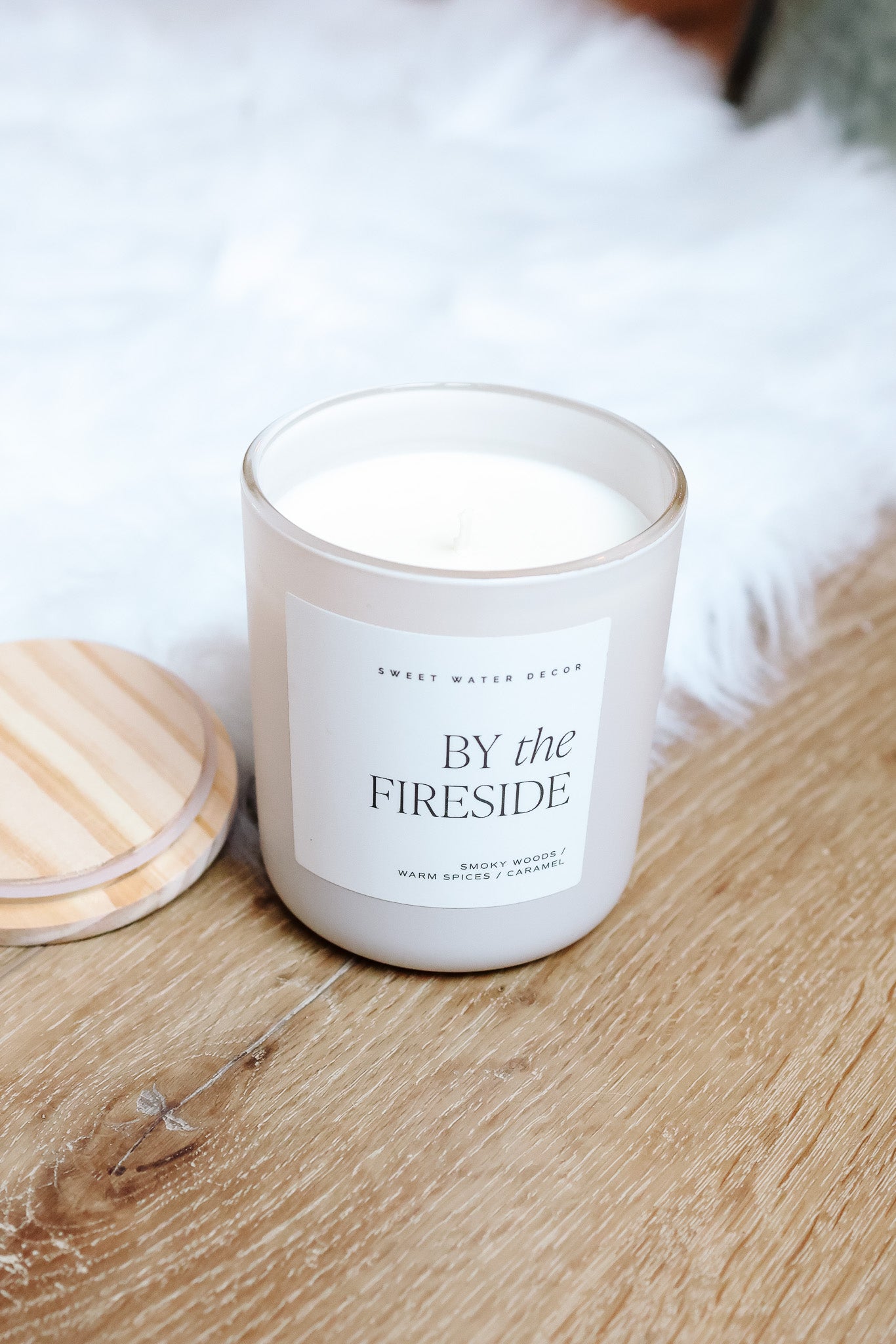 By The Fireside 15 oz Soy Candle – Aiden & Oak